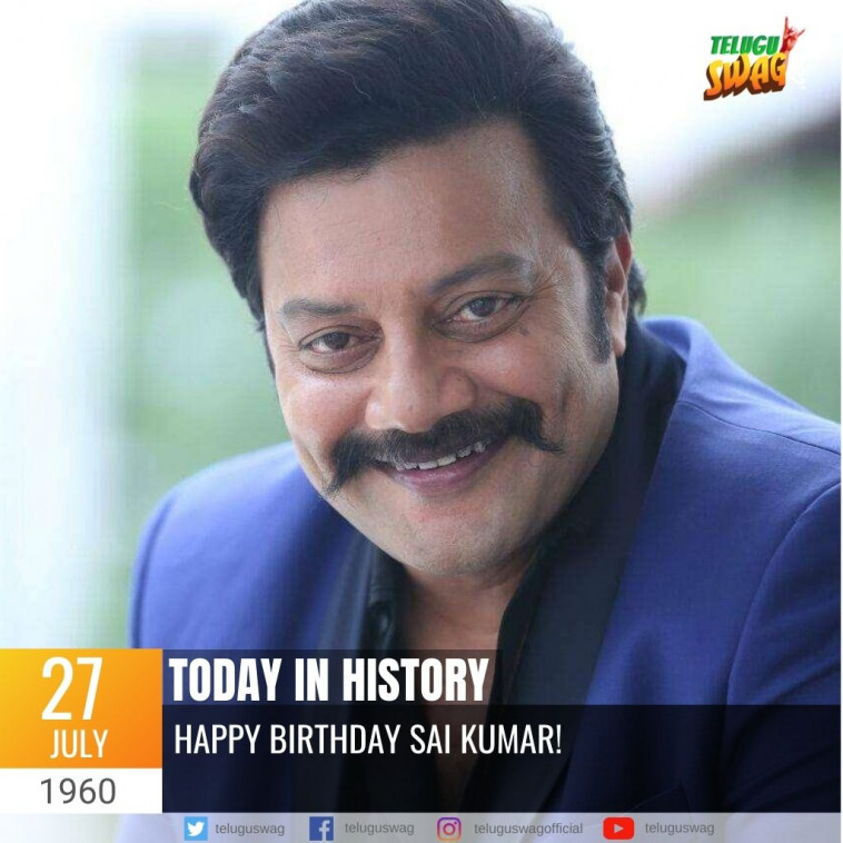 happy birthday sai kumar! | Telugu Swag