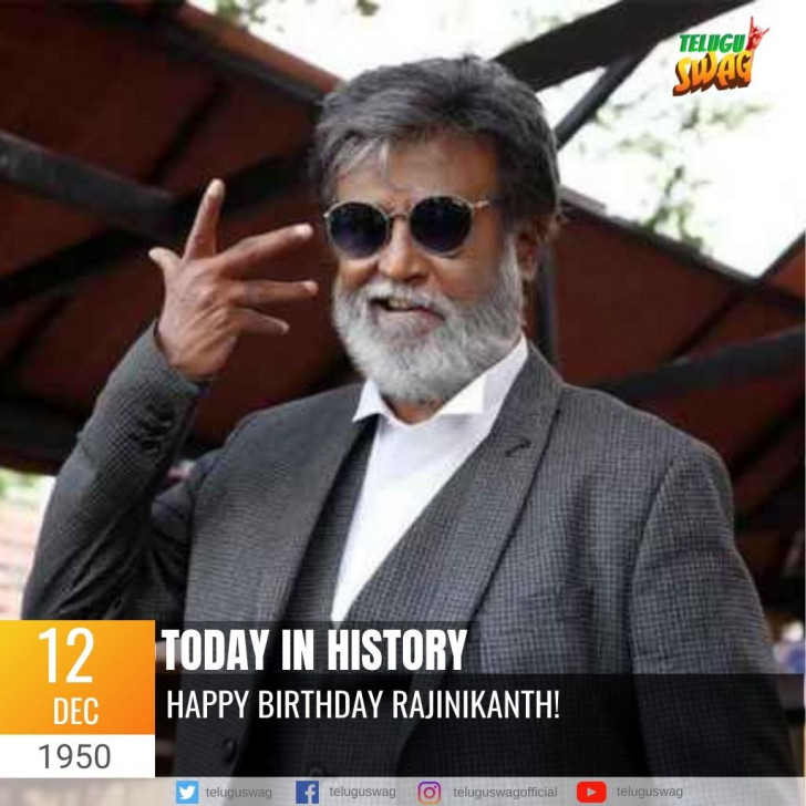 happy birthday rajnikanth! | Telugu Swag
