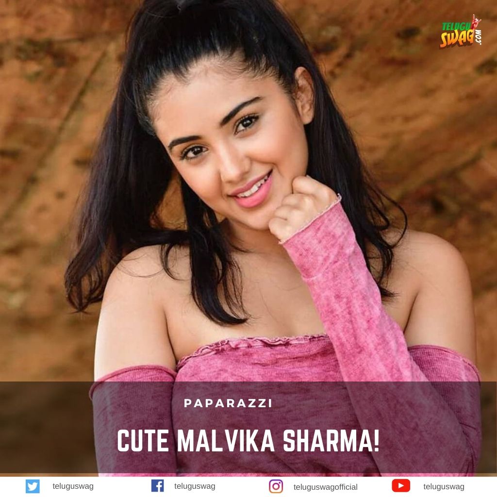 CUTE MALVIKA SHARMA! | Telugu Swag