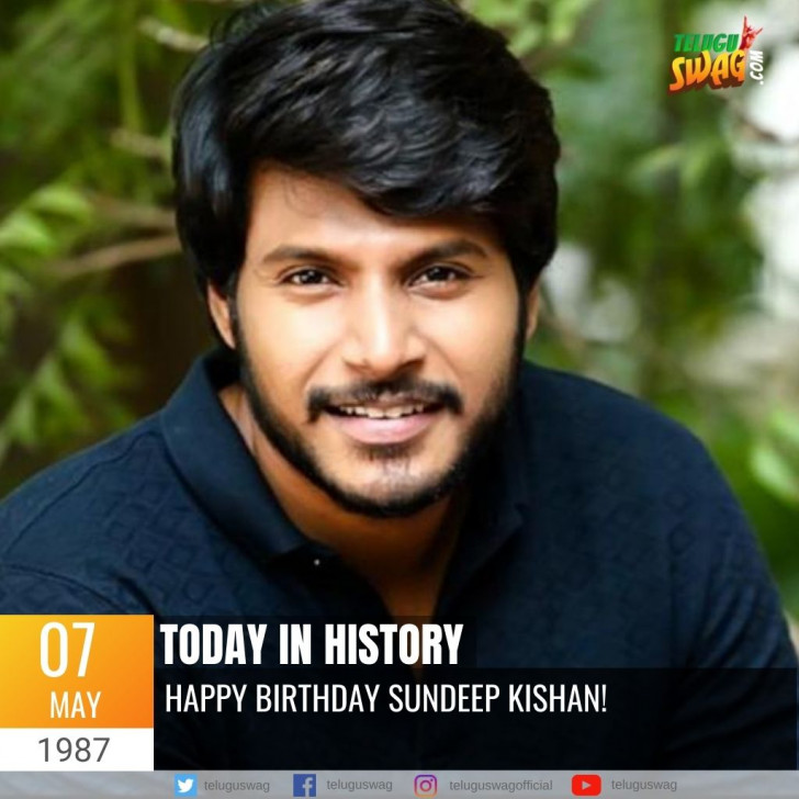 happy birthday sundeep kishan! | Telugu Swag